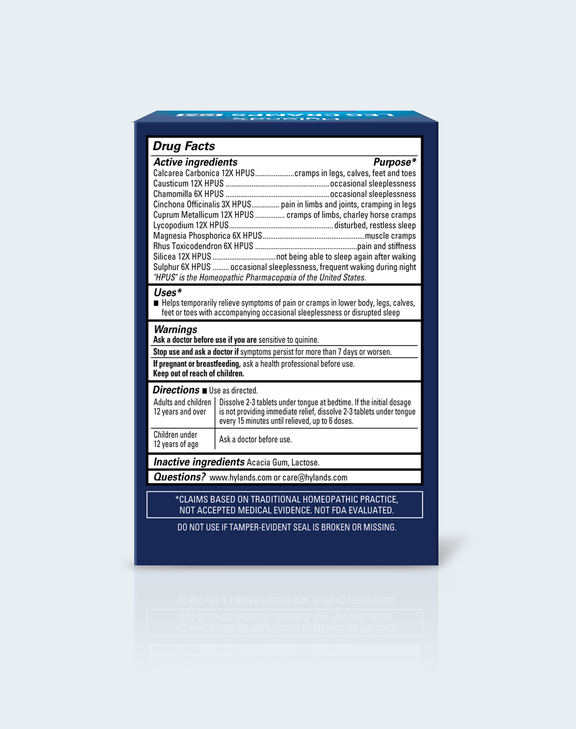 Leg Cramps PM Tablets – Hyland's