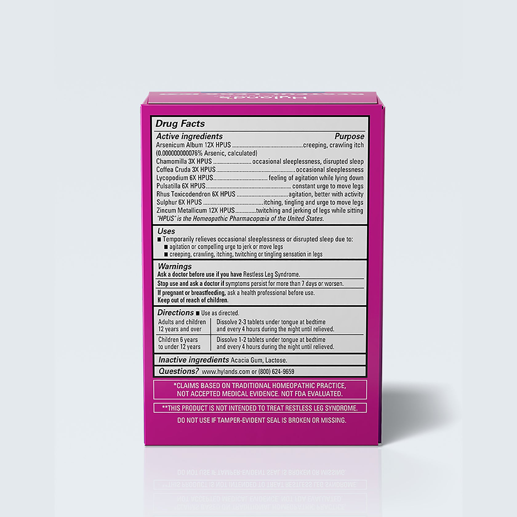 Restful Legs® PM Tablets – Hyland's